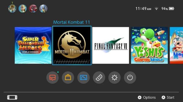 This Is How Mortal Kombat 11 Looks Like On The Switch Home Menu ...