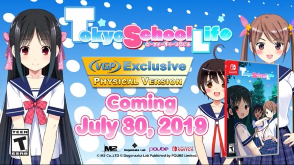 Tokyo School Life: Limited Edition Physical Release For Switch ...