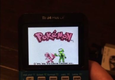 You Can Play Pokemon On A Math Calculator – NintendoSoup