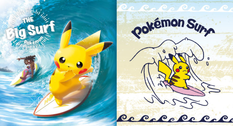 Pokemon Surf Merchandise Officially Revealed For Pokemon Center Japan ...