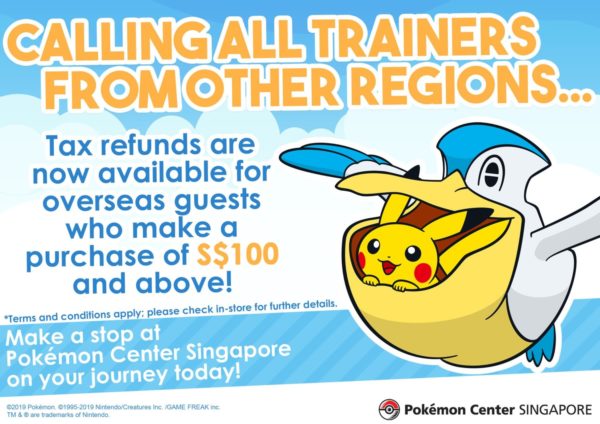 Pokemon Center Singapore Announces Stamp Rally Campaign And Tax Free ...