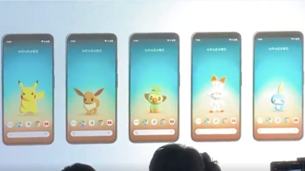 Motion Sensing Pokemon Wallpapers Revealed For Google’s Pixel 4 ...