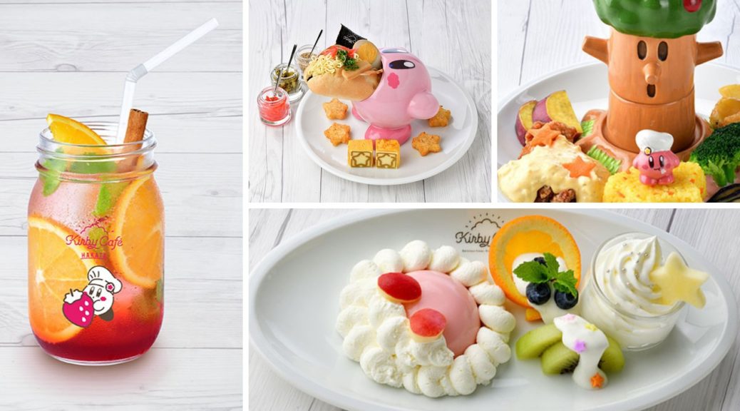 Kirby Cafe Hakata Reopening Menu Items Detailed – NintendoSoup