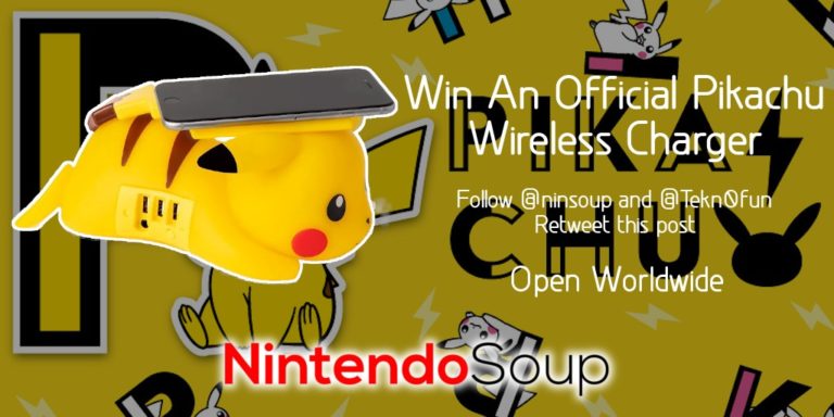 NintendoSoup Giveaway: Pikachu Wireless Charger – NintendoSoup