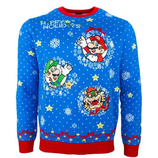 Nintendo-Themed Christmas Ugly Sweaters Up For Pre-Order – NintendoSoup
