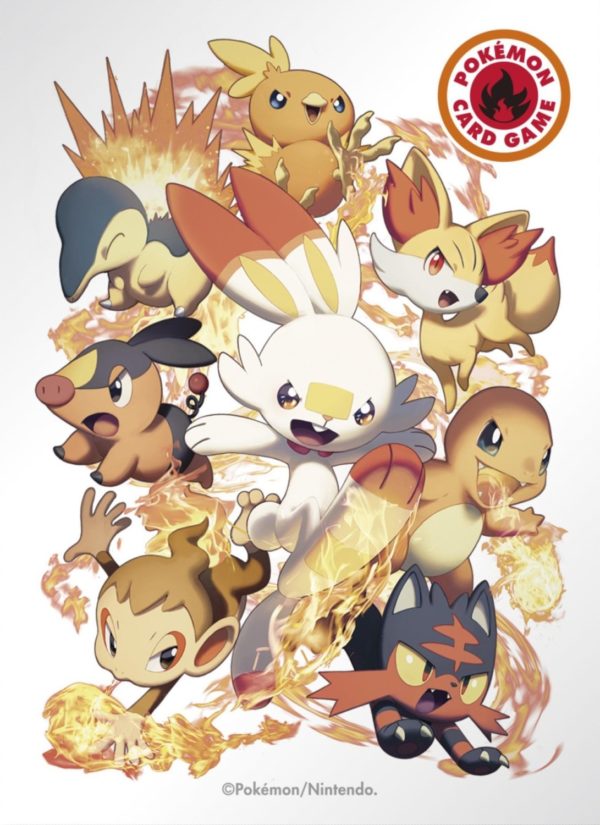 Beautiful Starter Artwork Revealed For Pokemon TCG Sleeves In Japan ...