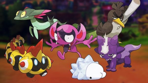 Gallery: All Official Artwork Of New Pokemon From Pokemon Sword And ...