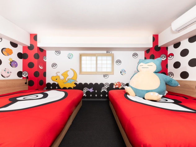 Here’s Tons Of Photos Of Pokemon Room At Apartment Hotel Mimaru ...