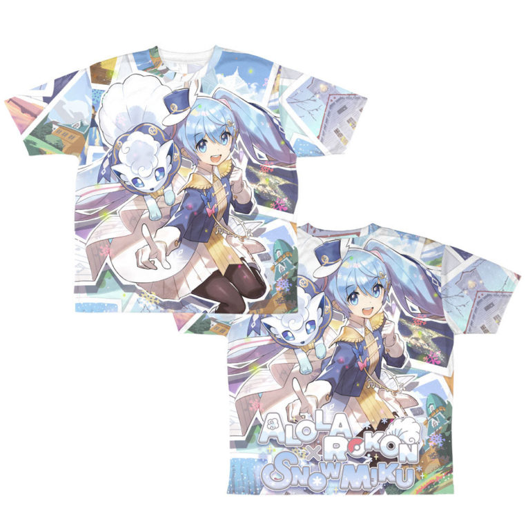 Alolan Vulpix X Snow Miku Merchandise Detailed – NintendoSoup