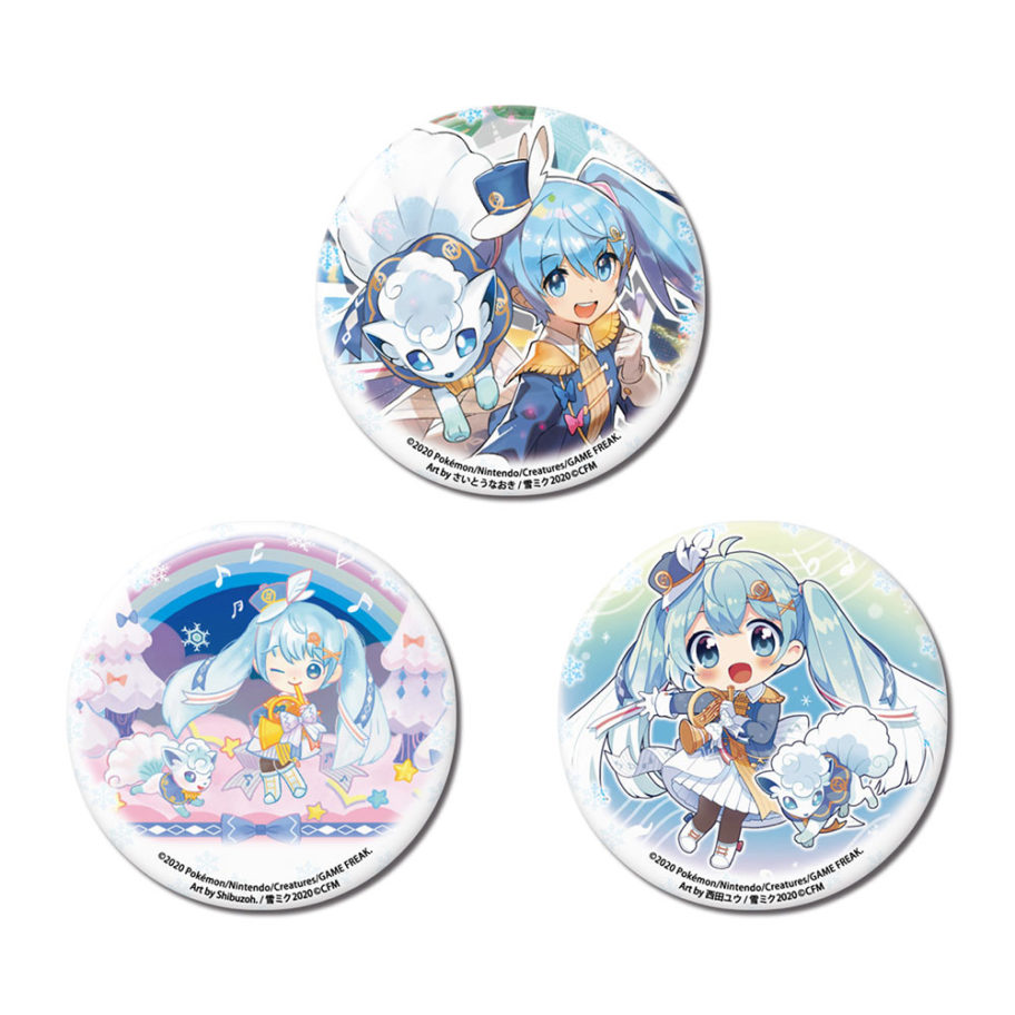 Alolan Vulpix X Snow Miku Merchandise Detailed – NintendoSoup