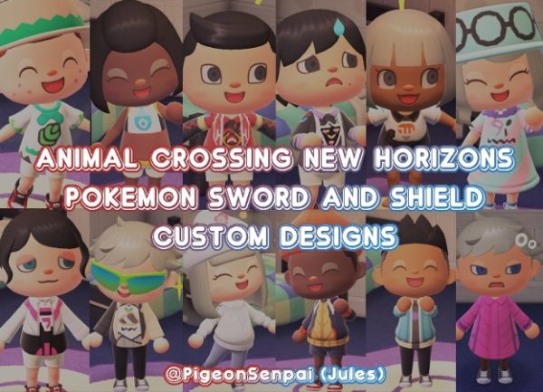 This Fan Recreated Pokemon Sword/Shield Clothes In Animal Crossing: New ...