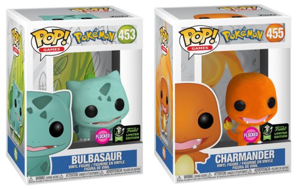 Flocked Bulbasaur And Charmander Funko Pops Announced As Emerald City ...