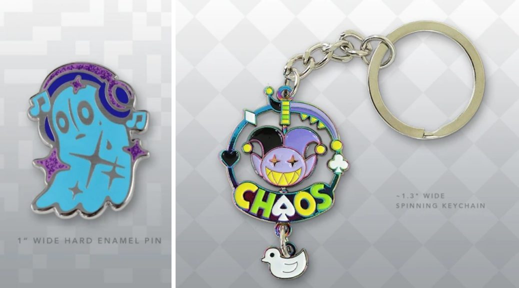 Undertale Pin And Deltarune Keychain Now Available From Fangamer ...