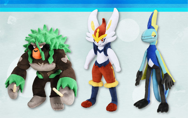 Pokemon Center Rillaboom, Cinderace, And Inteleon Official Plushies Now ...