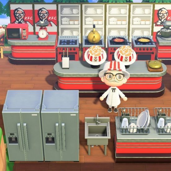 Official KFC Restaurant Opens In Animal Crossing: New Horizons ...