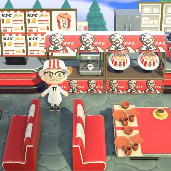 Official KFC Restaurant Opens In Animal Crossing: New Horizons ...