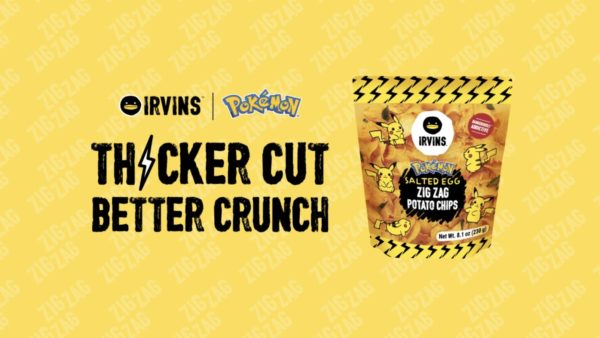 IRVINS Teams Up With Pokemon For Salted Egg Potato Chips – NintendoSoup