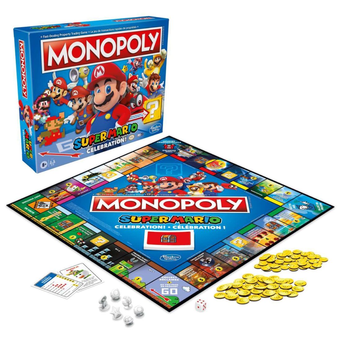 Hasbro Unveils Super Mario 35th Anniversary Jenga And Monopoly ...