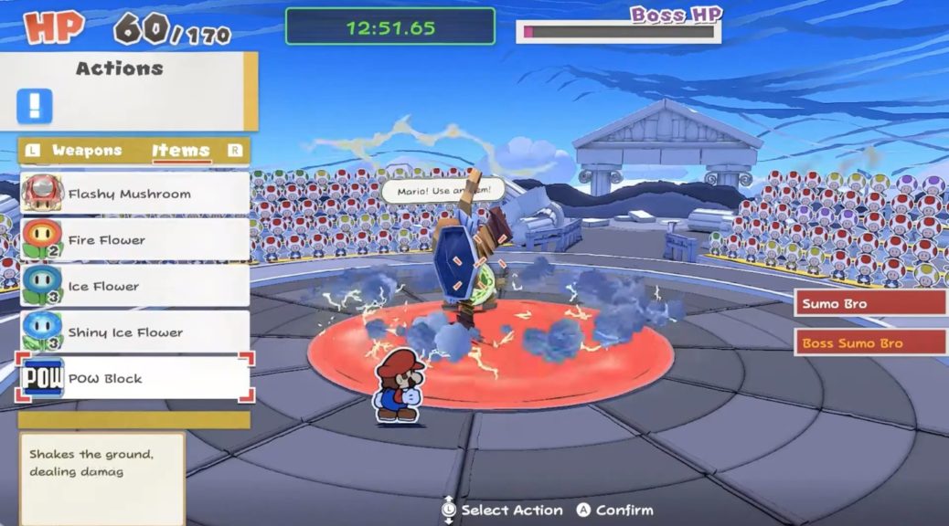 New POW Block Bug Reportedly Discovered In Paper Mario: The Origami ...