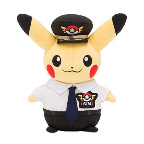 Pokemon Center Singapore Exclusive Renewal Pilot Pikachu Plush ...