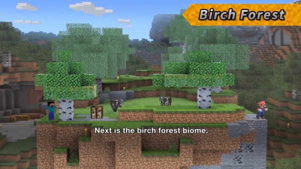 Minecraft World Stage Detailed For Super Smash Bros. Ultimate ...