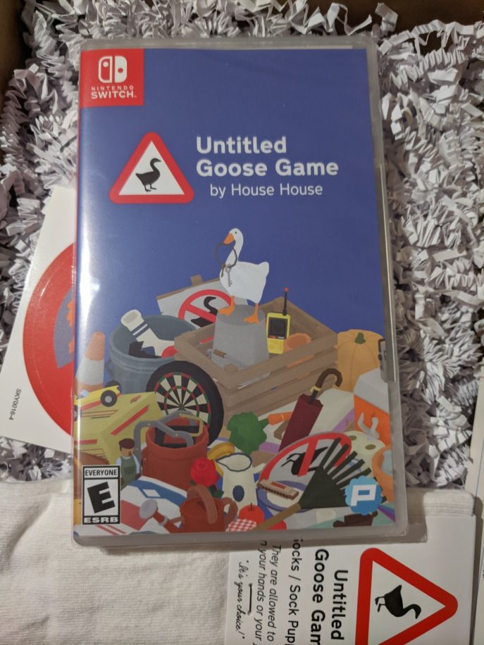 Checking Out The Untitled Goose Game Physical Edition for Switch ...