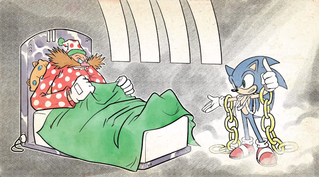 Dr. Eggman Meets The Ghosts Of Christmas Past, Present, And Future In ...