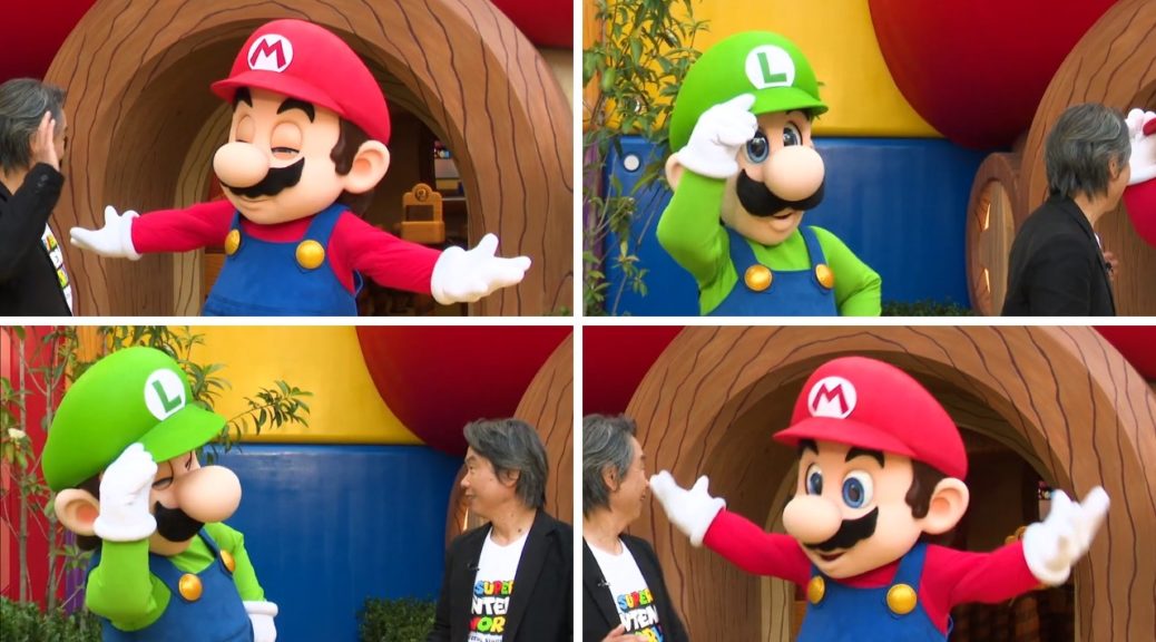 Super Nintendo World Japan’s Mario And Luigi Mascots Will Be Able To ...