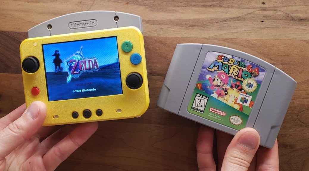 Console Modder Creates The Smallest, Most Portable Nintendo 64 Handheld ...