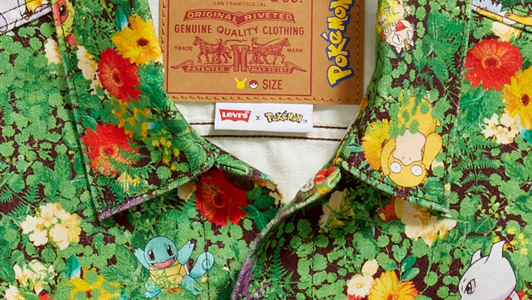The Pokemon Company and Levi’s Teaming Up For Apparel Collaboration ...