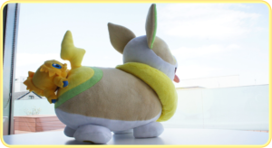 Adorable Pokemon Yamper And Shaking Joltik Lifesize Plush Up For Pre ...