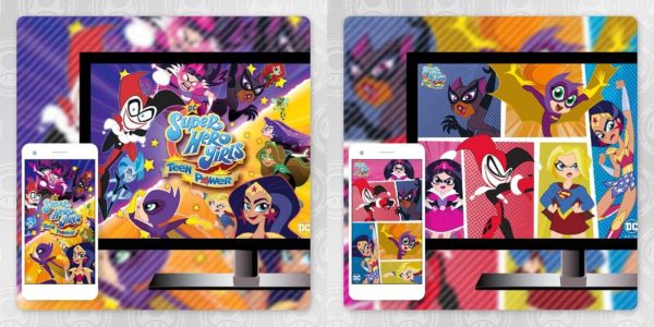 My Nintendo Now Offering Super Hero Girls: Teen Power Wallpaper Sets ...