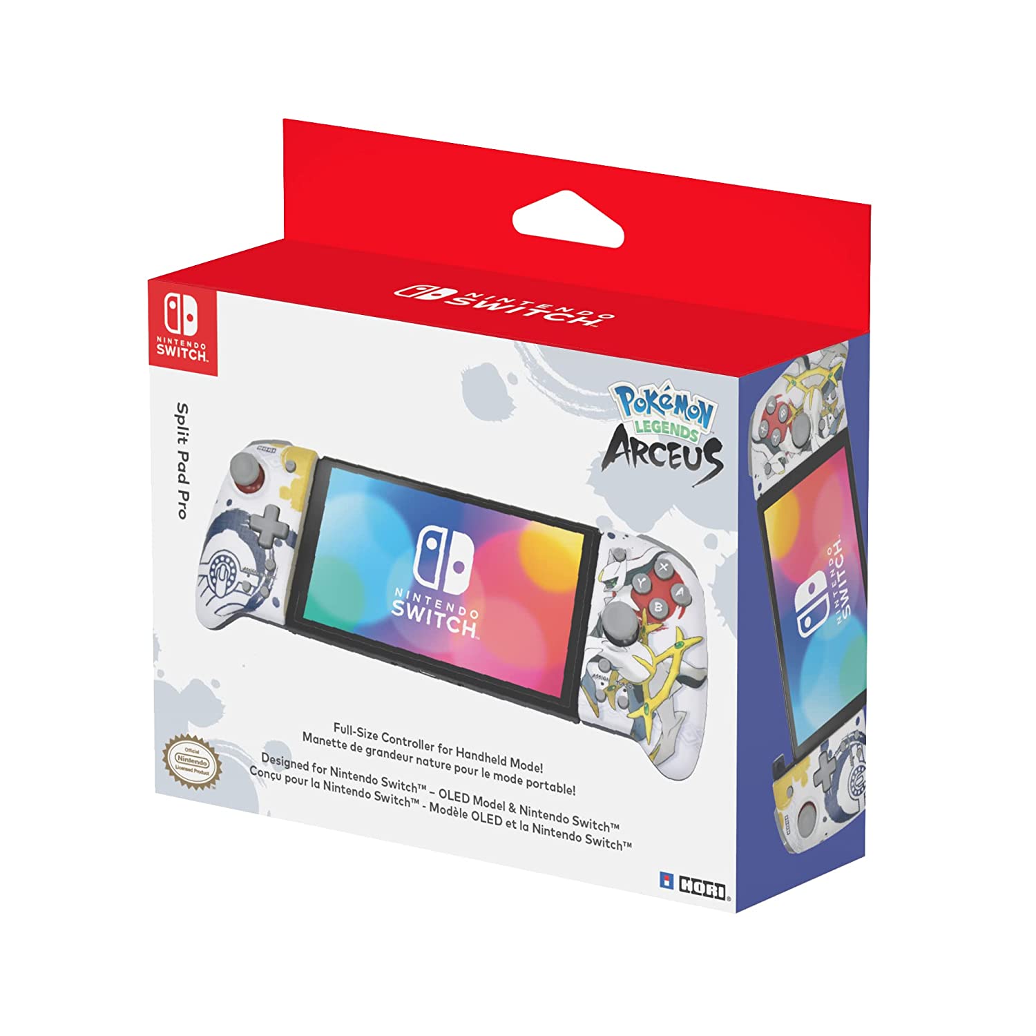 HORI Introduces Pokemon Legends Arceus Split Pad Pro Controller ...