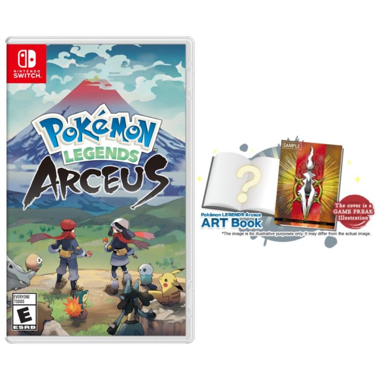 Pokemon Center Singapore Exclusive Pokemon LEGENDS Arceus With Artbook ...