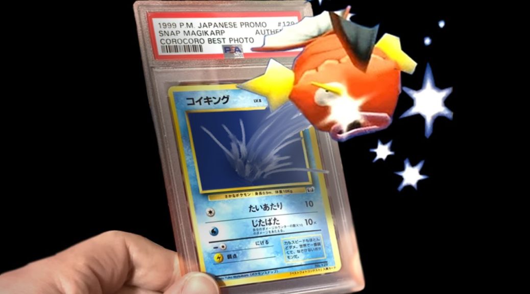 Long Lost “Snap Magikarp” Pokemon Card Auctioned For $136K – NintendoSoup