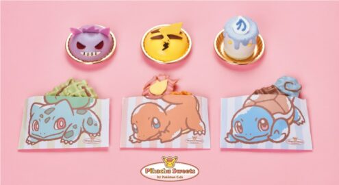 Bulbasaur, Charmander, and Squirtle “Pokefuru” Waffles Announced For ...