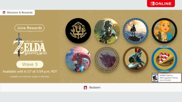 Nintendo Switch Online Missions And Rewards Third Wave Of Breath Of The ...