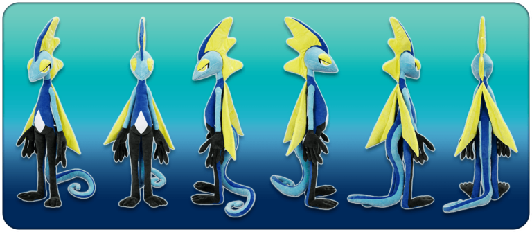 Official Giant Inteleon Plush Revealed In Japan – NintendoSoup