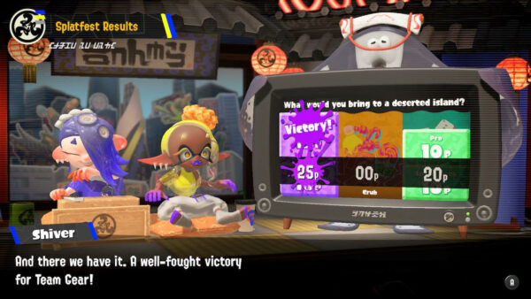 Team Gear Wins The Splatoon 3 Gear/Grub/Fun Splatfest – NintendoSoup