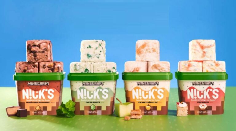 Official Minecraft-Inspired Ice Cream Now Available, In Four Different ...