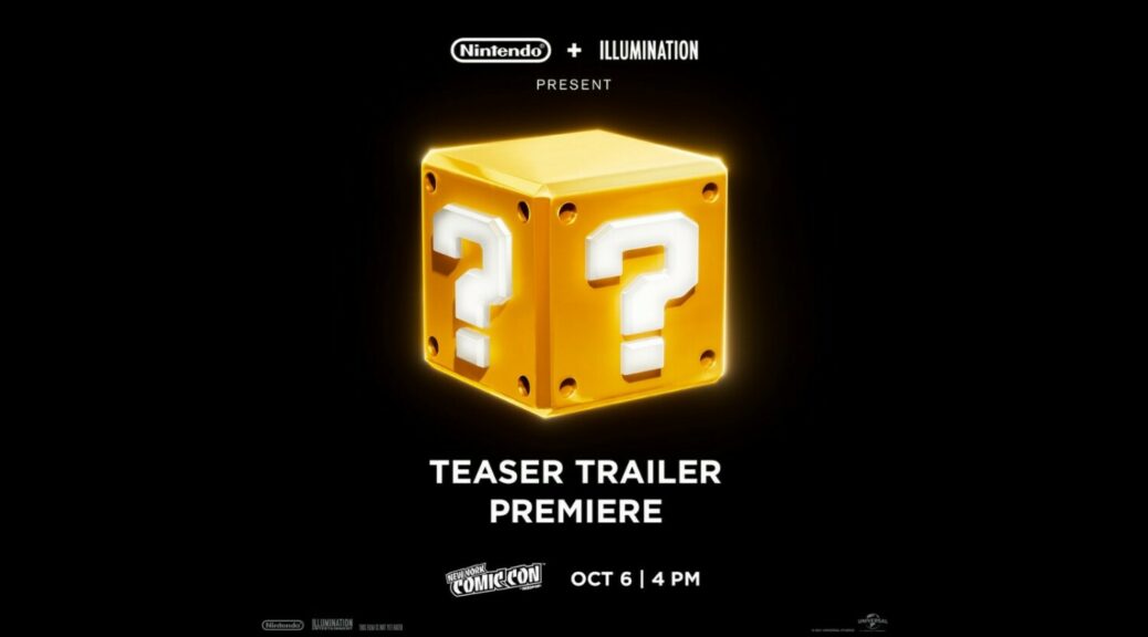 Super Mario Bros. Animated Film Teaser Trailer Announced For October ...
