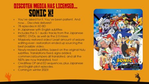 Sonic X Anime Series Blu-Ray Release Announced – NintendoSoup