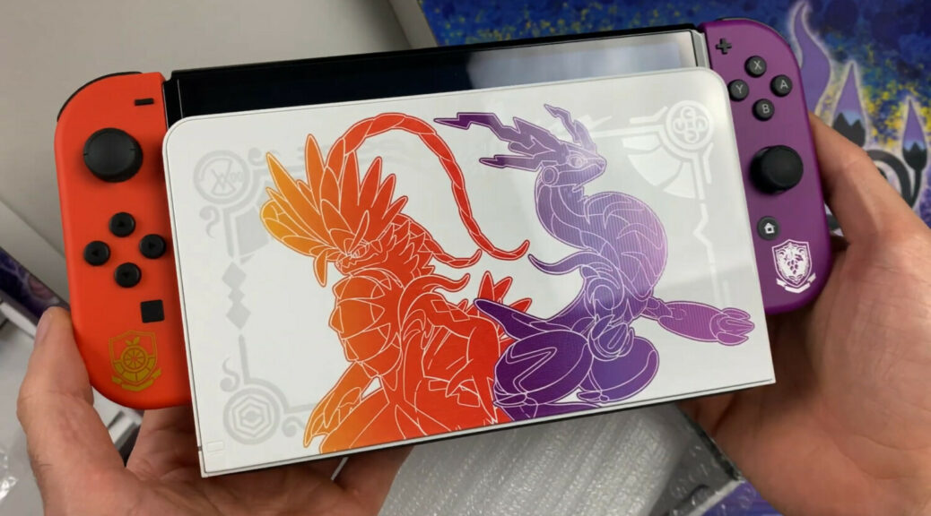 Here’s A Closer Look At The Switch OLED Pokemon Scarlet/Violet Edition ...