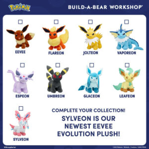 Build-A-Bear Sylveon Plush Now Available – NintendoSoup