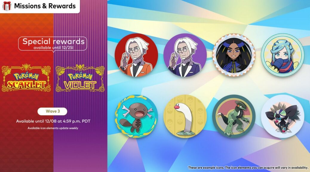Switch Online’s Third Wave Of Pokemon Scarlet/Violet Icons Now ...