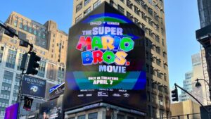 Super Mario Bros. Movie Featured On New York 3D Billboard – NintendoSoup