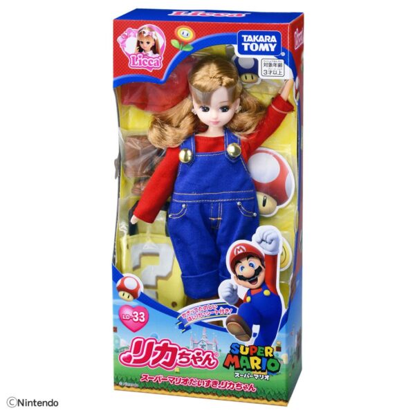 Super Mario Licca-Chan Doll Announced In Japan – NintendoSoup