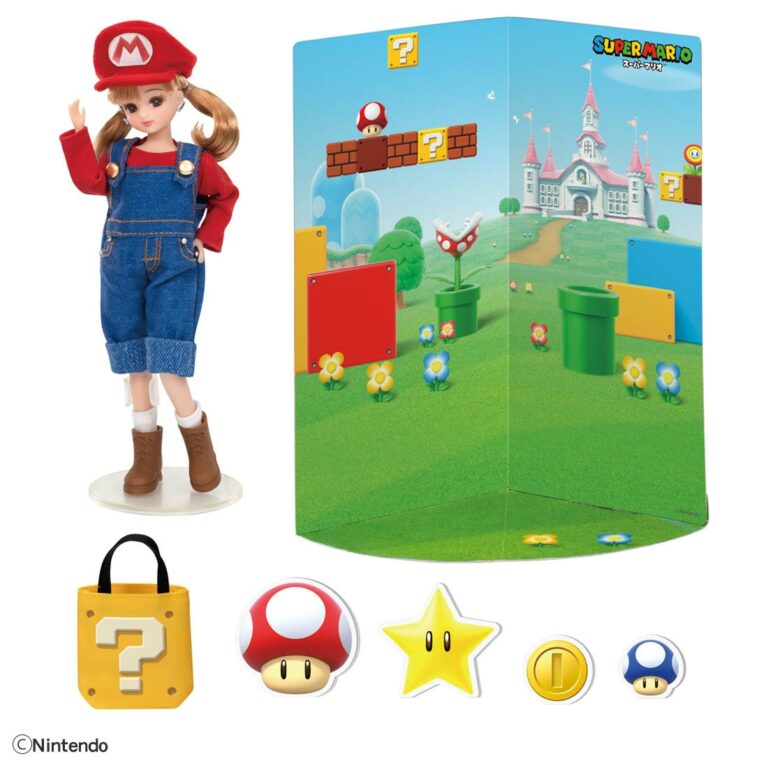 Super Mario Licca-Chan Doll Announced In Japan – NintendoSoup