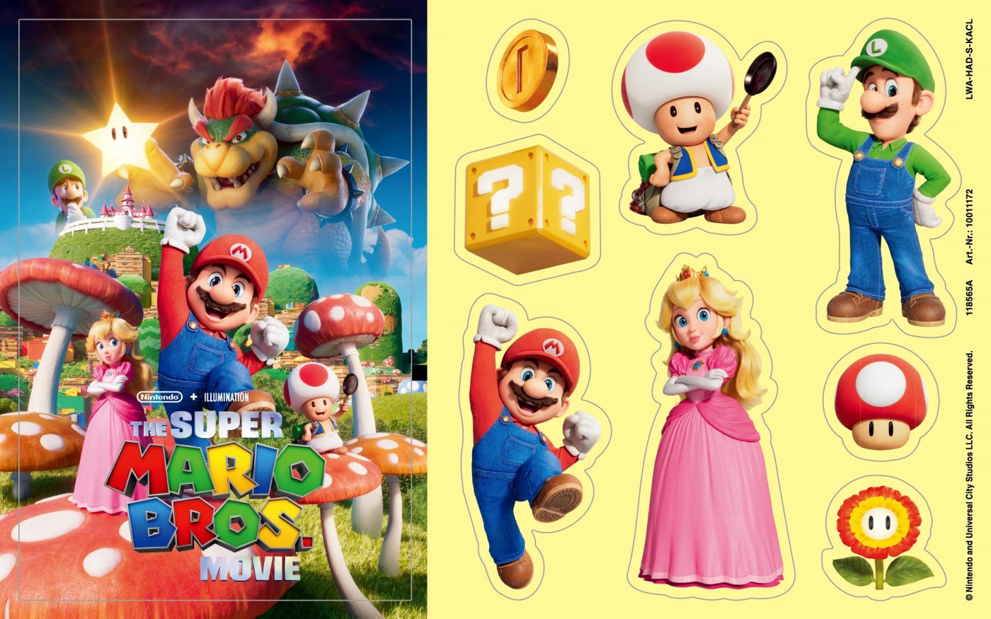 Super Mario Bros Movie Stickers And Shopping Bag Promo Announced For ...