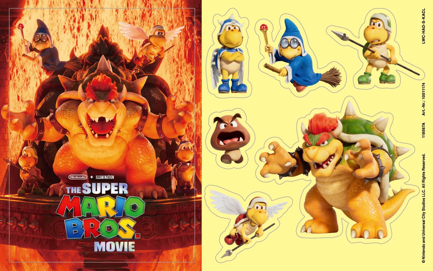 Super Mario Bros Movie Stickers And Shopping Bag Promo Announced For ...